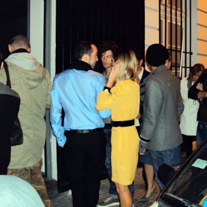 Fashion Architect: The crowd at Dimitris Petrou