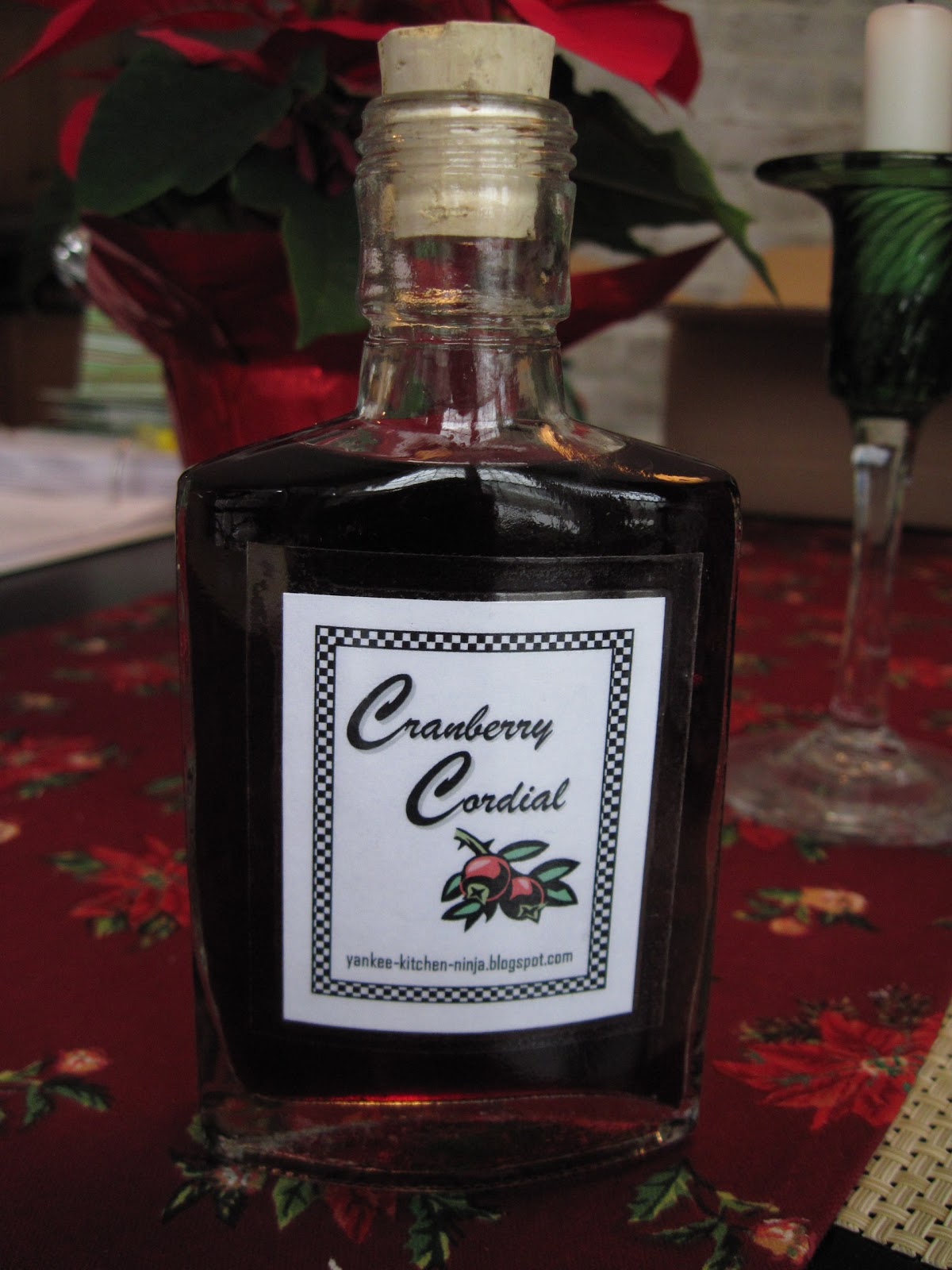 Cranberry cordial, three ways: 3 recipes | Yankee Kitchen Ninja