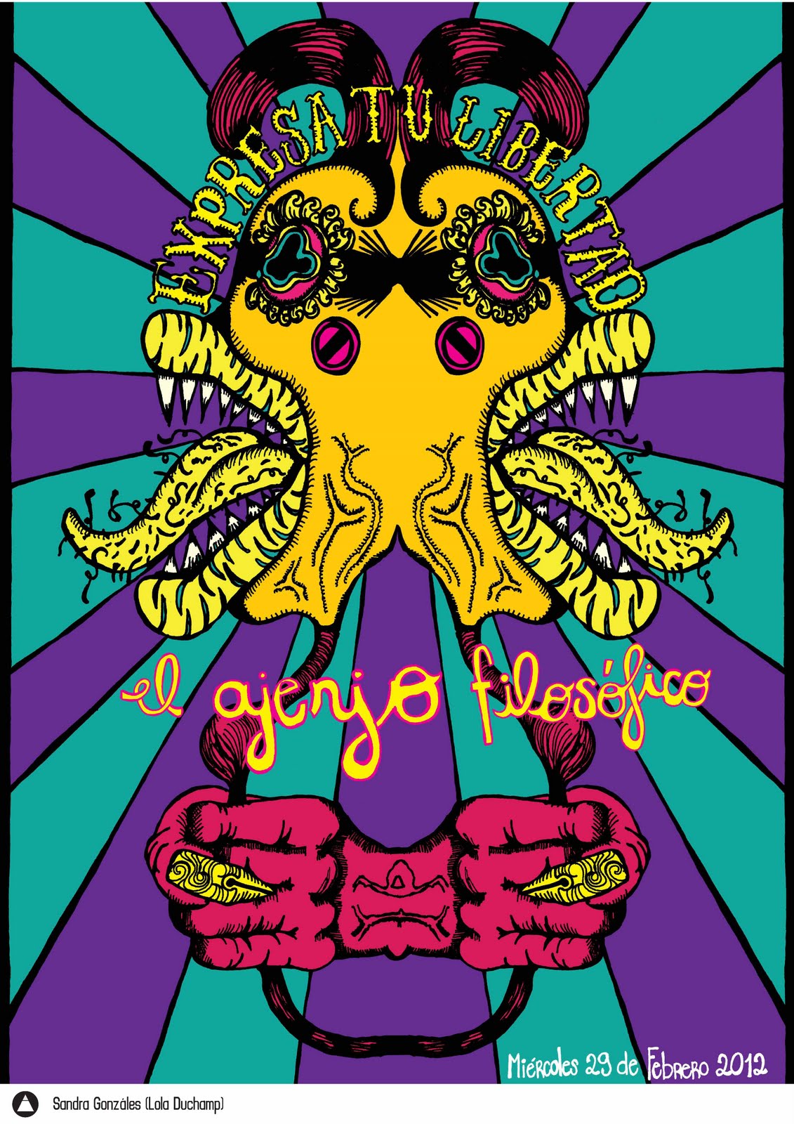 Ilustradores Ecuatorianos: IEC + TMDG : Exposición en trimarchi argentina