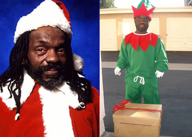 Who Would You Rather Do?: Black Santa or his elf?