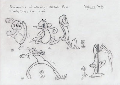 Animation Crash Course Studies: Attitude Pose: Technique Study
