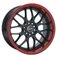 Moto Metal 951: Black Red Rims