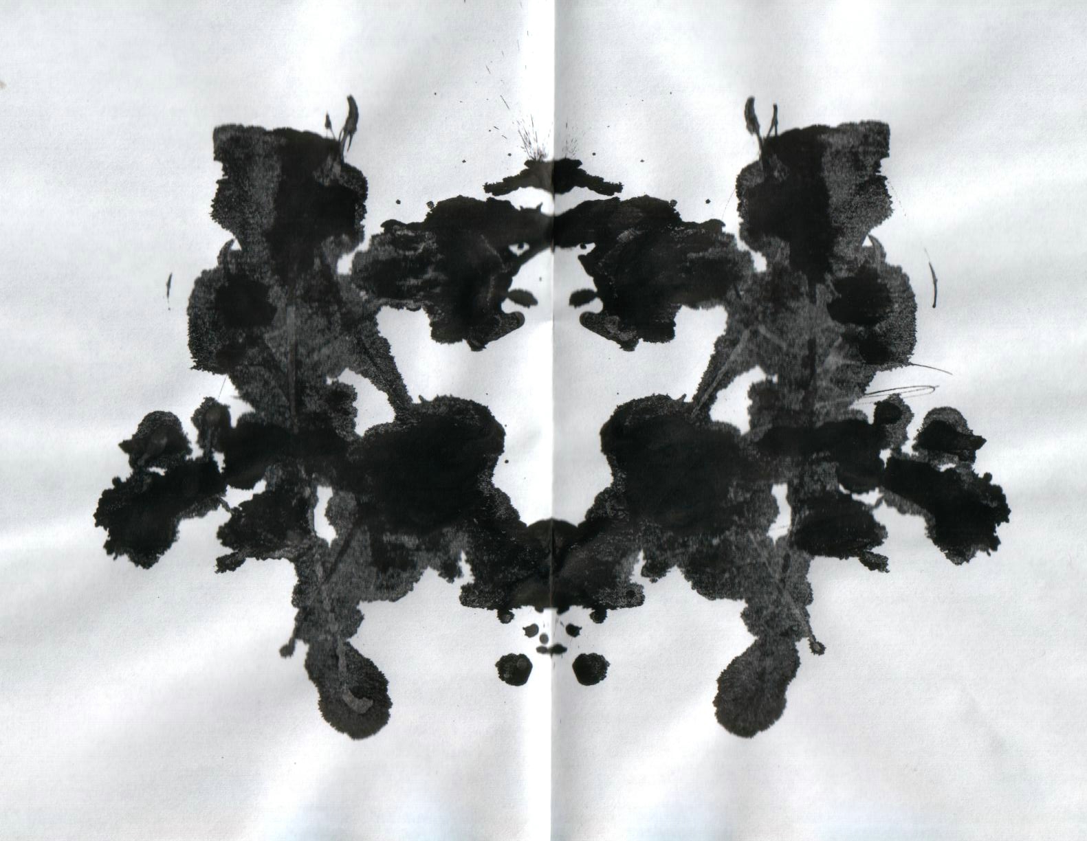 Rorschach Redemption: Inkblot Of The Day (Monday)