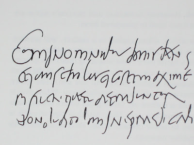 artslice: Roman Cursive Script