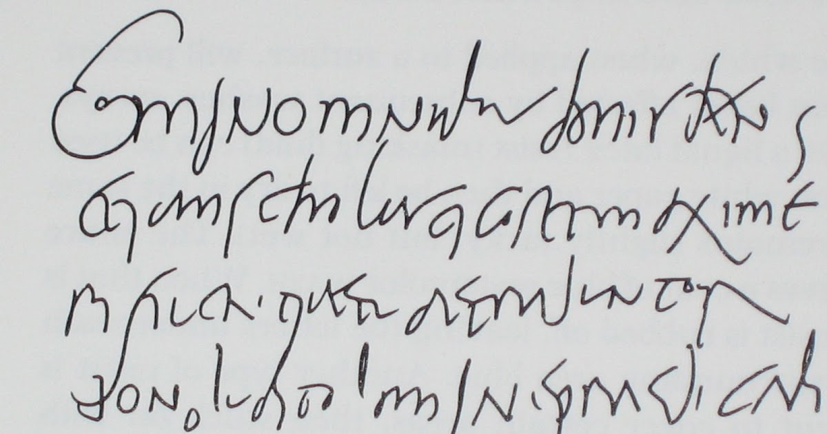 artslice: Roman Cursive Script