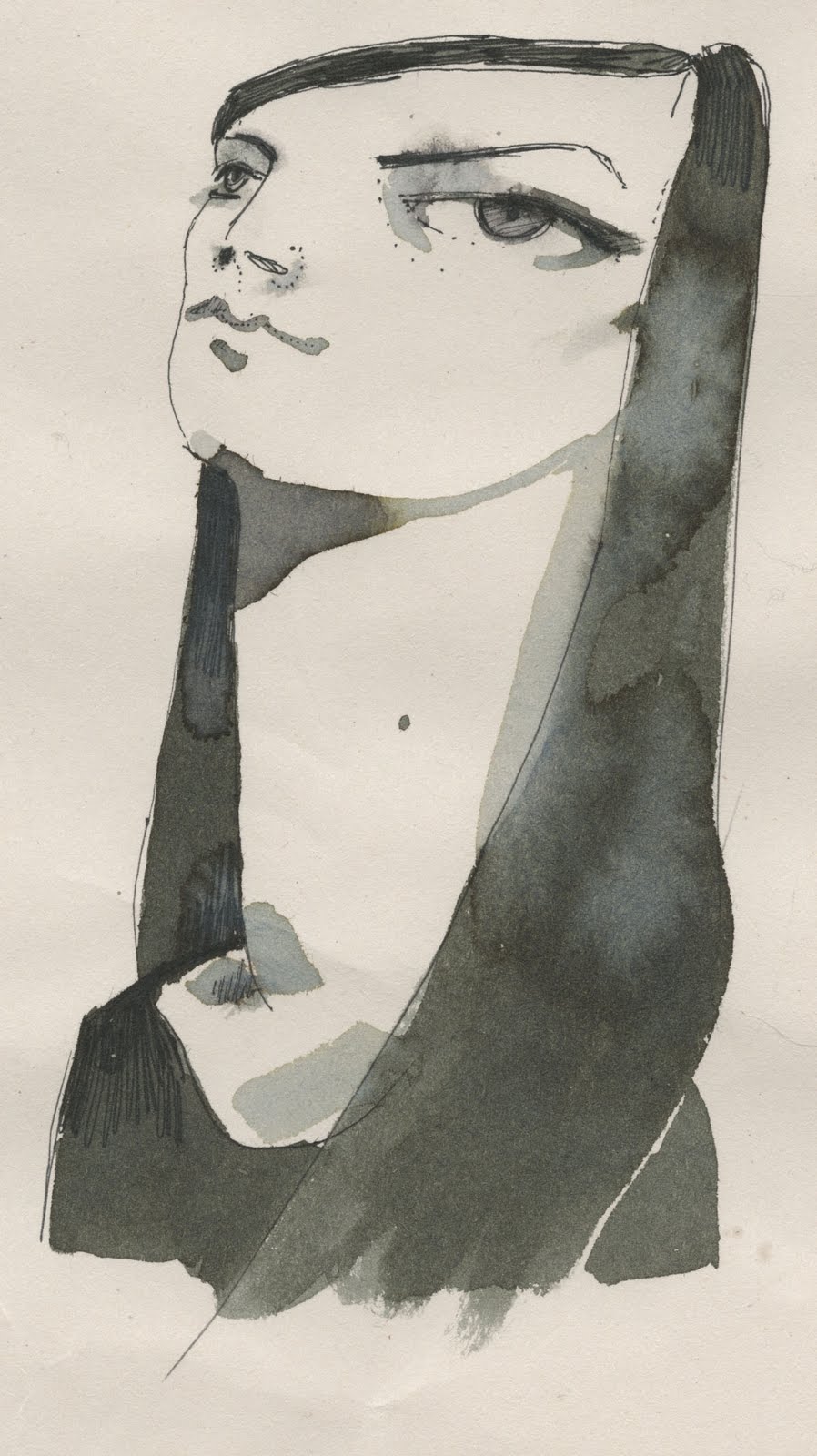 Sarah Maycock: silly self portraits