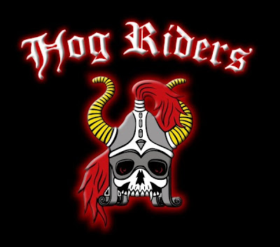 MC Razzia. 1% KLUBBAR som rockar i media: Hog Riders Danmark Rött och Vitt