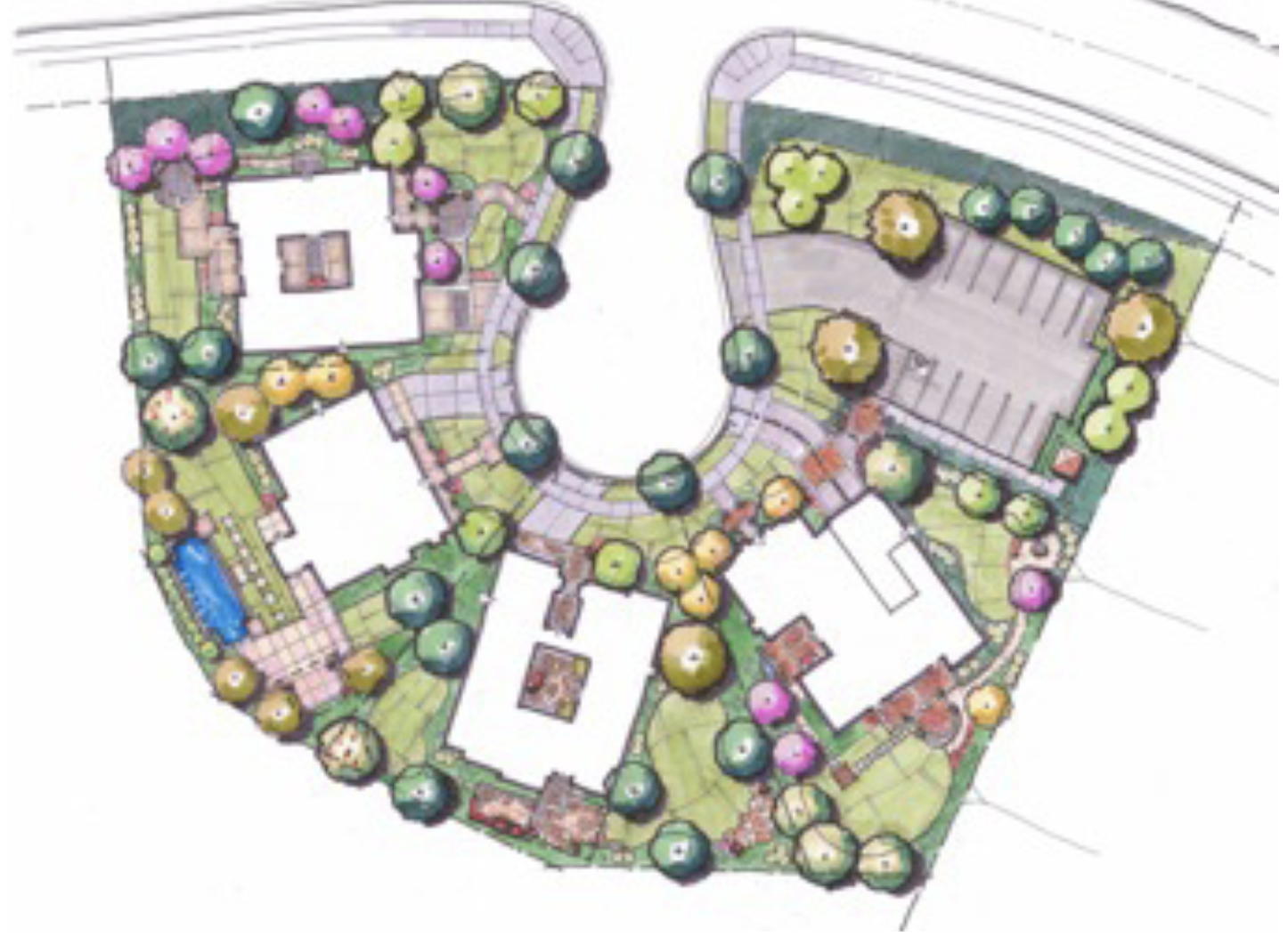 John Denson RLA Landscape Architecture Musings: Model Home Complex