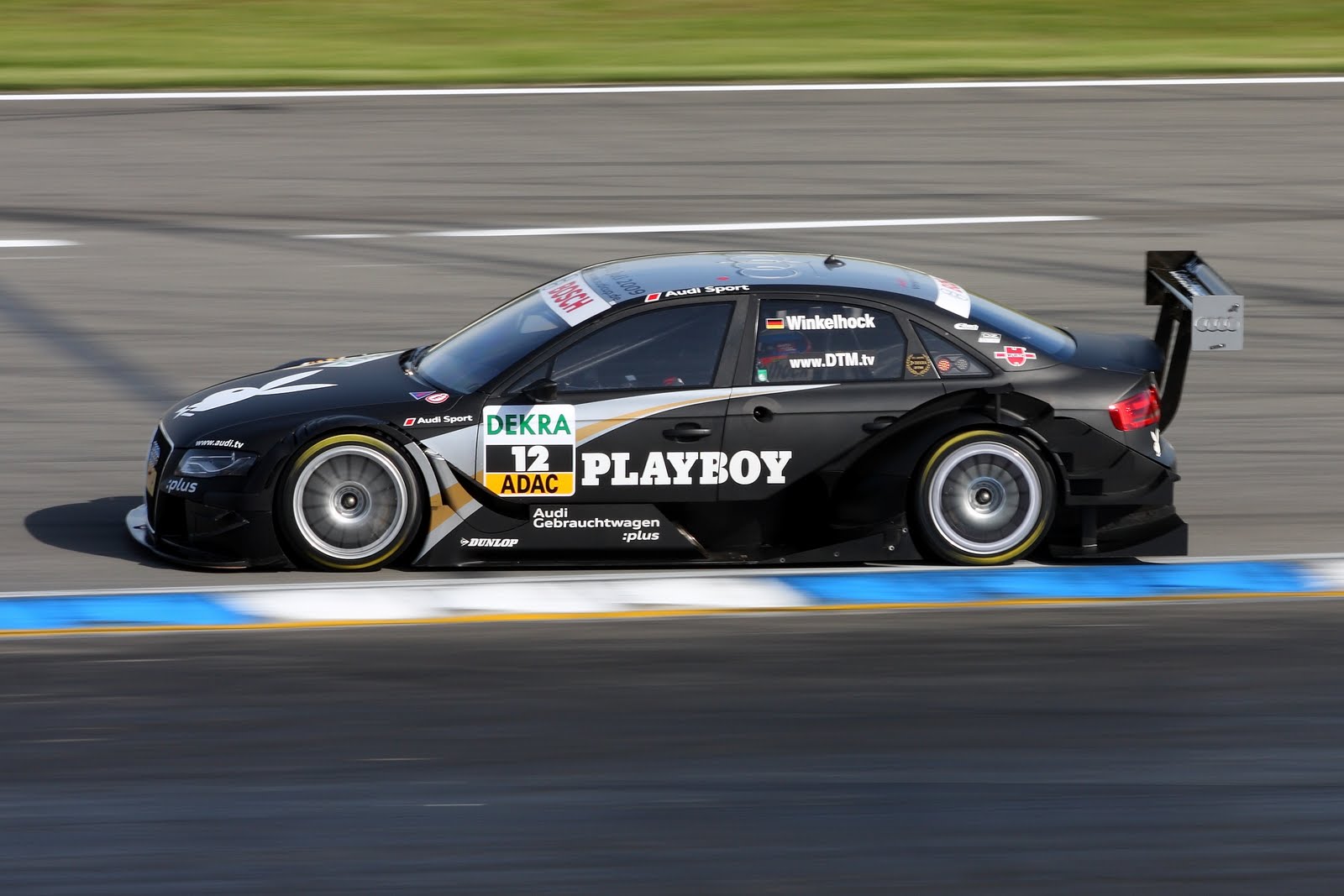 Black Car Blog: Race Car: DTM Audi A4
