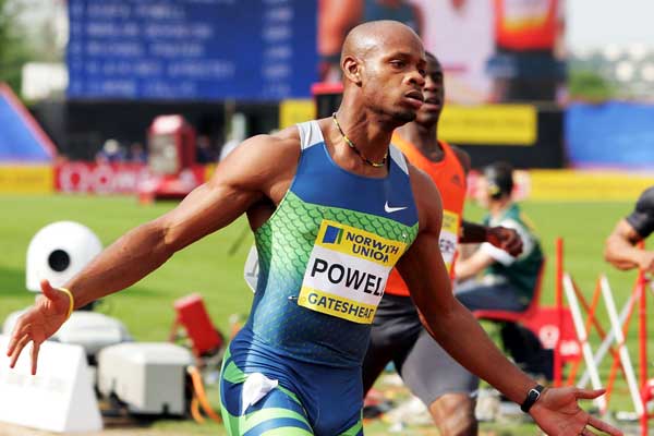 Hemos venido a jugar: Asafa Powell vuela hasta su mejor marca