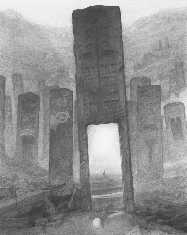 Zdzislaw Beksinski Gallery: Drawings of Zdzisław Beksiński