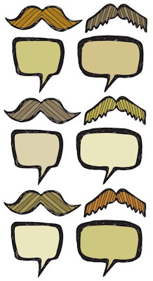 Inviting Delights: Printable Mustache Toppers