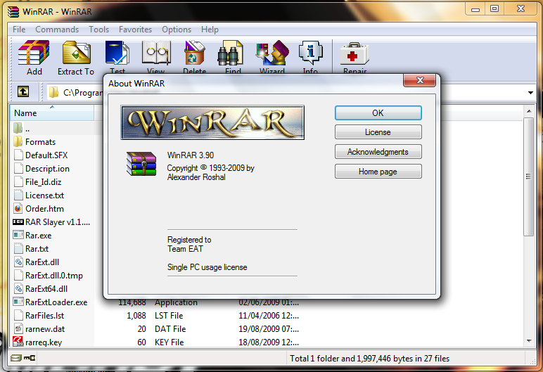 WinRAR 3.90 Professional *PreActivated*