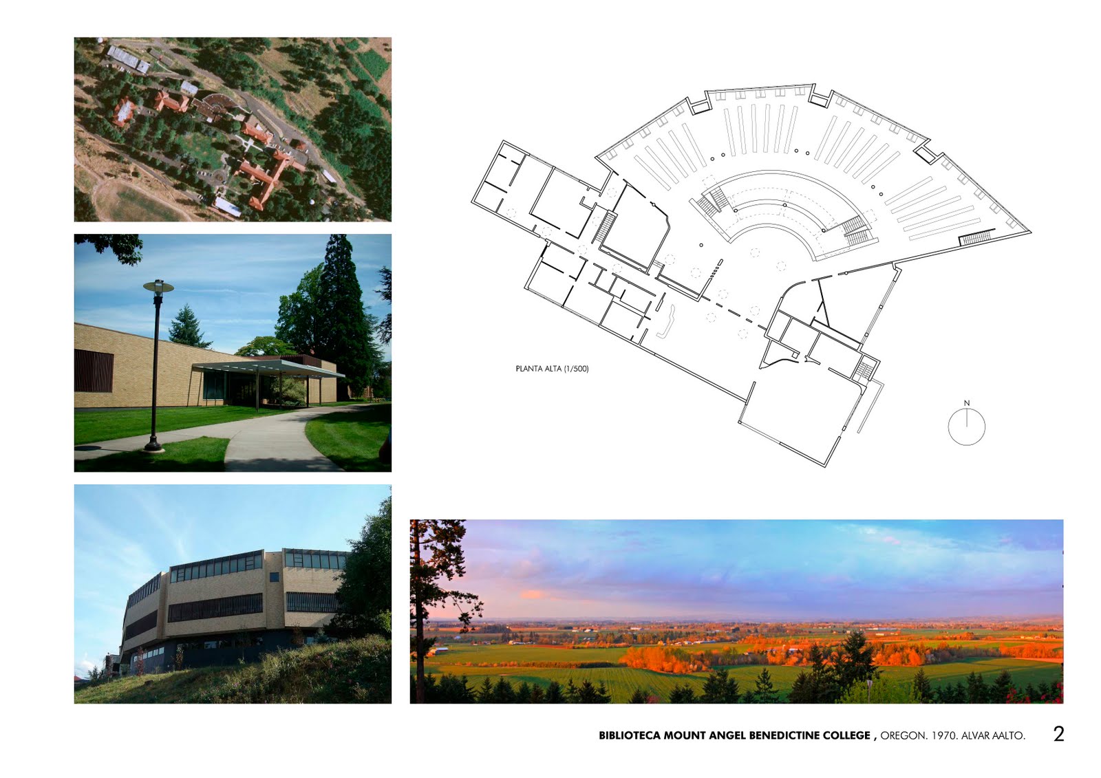 Arqbibliotecas: BIBLIOTECA MOUNT ANGEL BENEDICTINE COLLEGE, OREGON ...