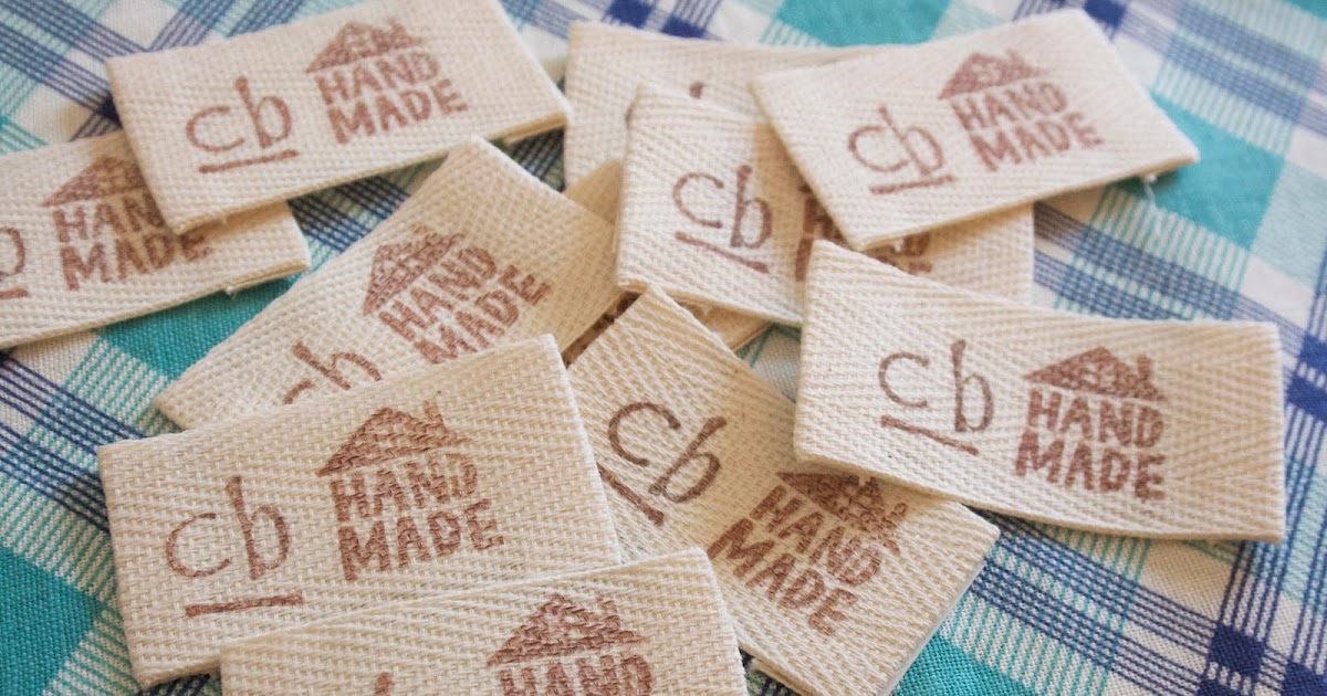 Craftyblossom Fabric Labels A Tutorial