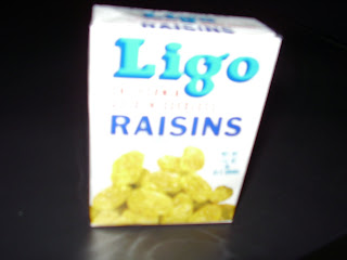 Ethnocentric Me: Ligo California Golden Seedless Raisins
