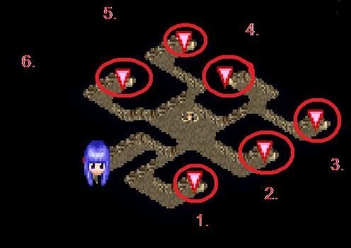 Heart Knights: Mapa de navegacion del Wonderland