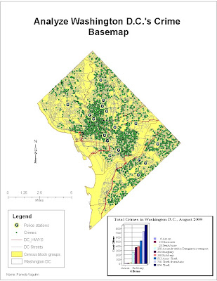 Pam's GIS Maps: Week 8 : Washington D.C.'s Crime Analysis for Year 2000