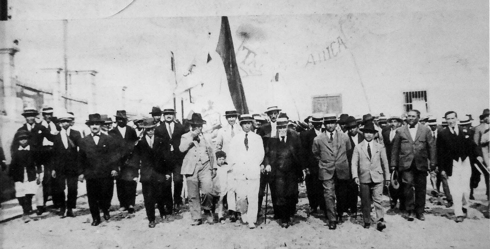 TacnaComunitaria: Protagonistas de la primera Marcha de la Bandera