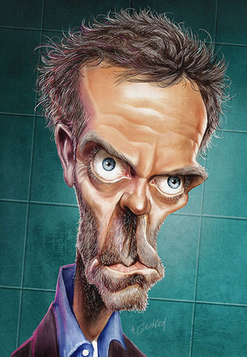2d3ddesign: Caricatures: Brilliant Examples Of Famous People