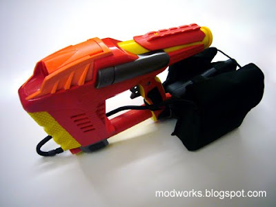 Mod Works: Nerf Magstrike Mod - Air Compressor System!