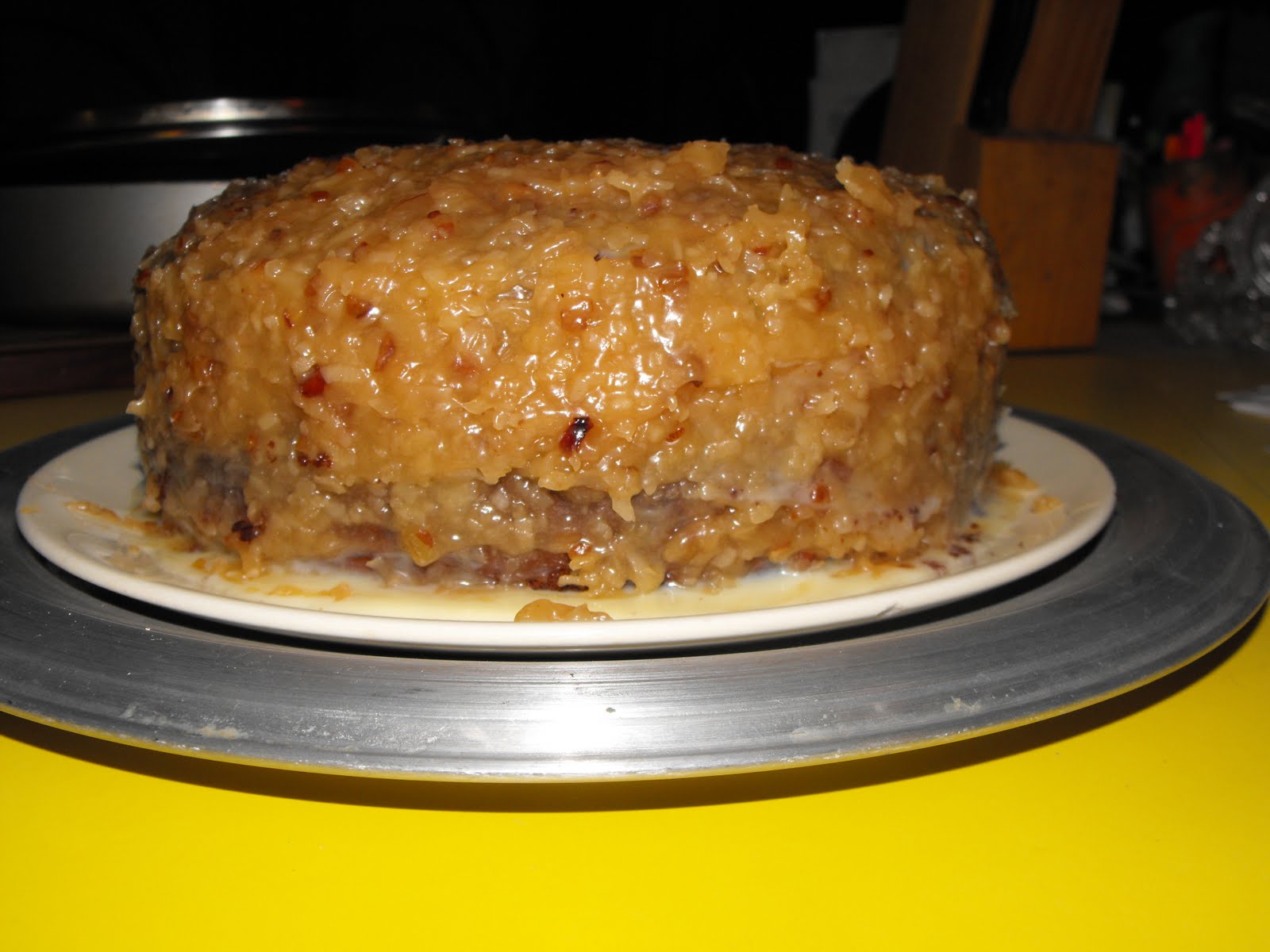 And Baby Makes Three!: Tater Tot Casserole and German Chocolate cake