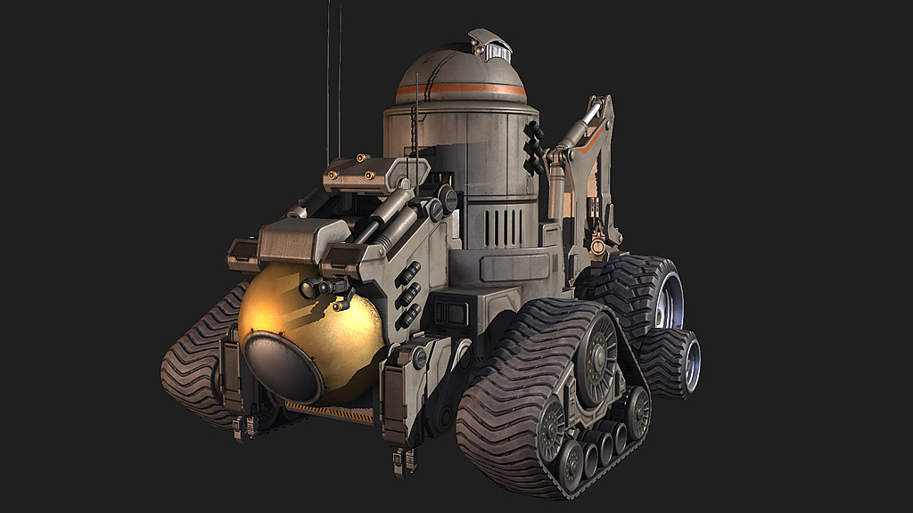 Art Portfolio: Real Time Game Art 03: ARK II