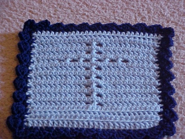 Welcome to Simply Jean's: Cross Prayer Cloth (Crochet)