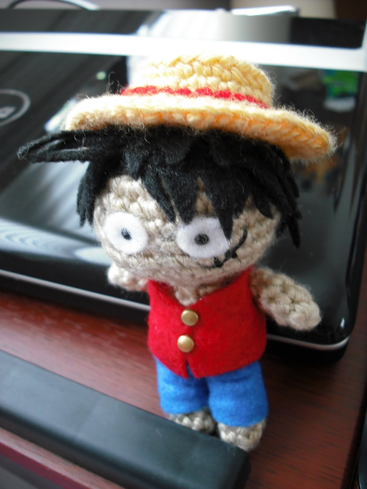 Crafts by Debbie: Project: Crochet Luffy (One Piece)