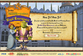 Shrek the Third Online Interactive Game: Screenshot of Shrek The Third ...