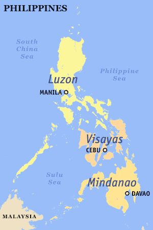 Maps of Luzon Philippines
