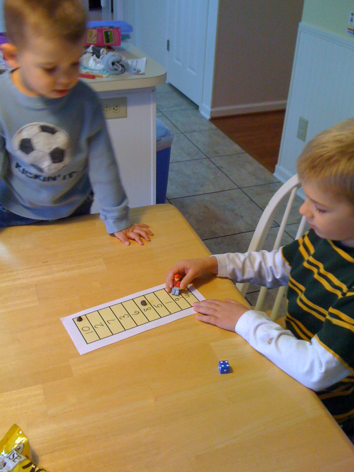 chicken babies: Number Ladder