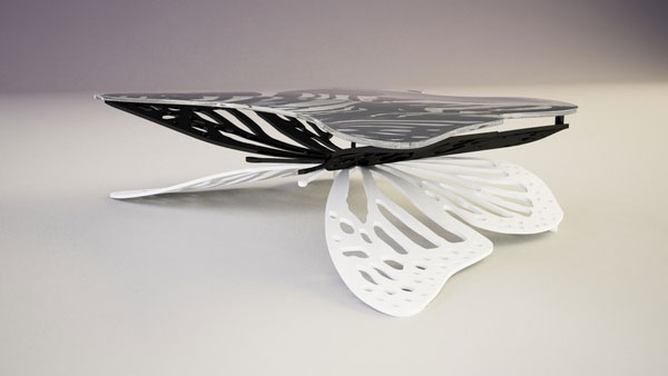 Table Papillon par Svilen Gamolov - MaxiTendance
