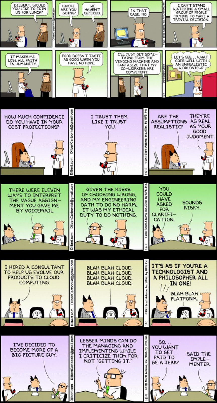 1963 Eastern Hills High School EHHS Highlanders: The Pointy-Haired Boss