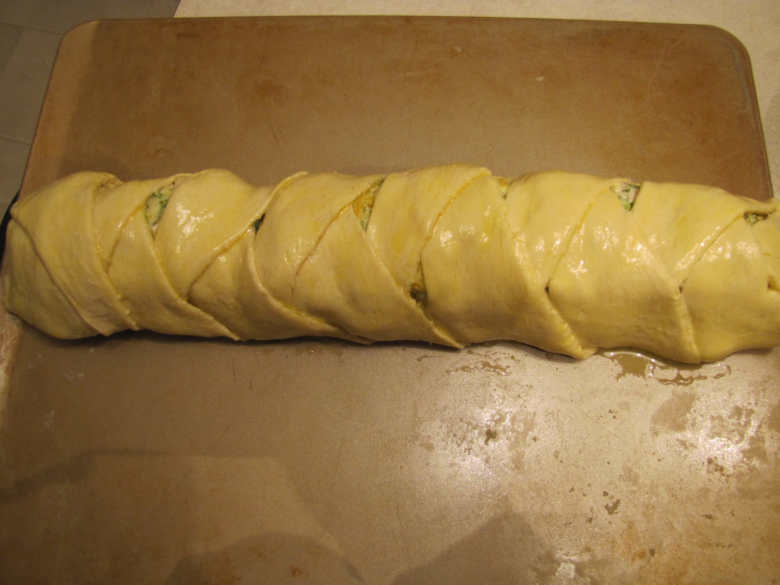 What's Cooking With The Inman's: Pampered Chef Chicken Broccoli Braid