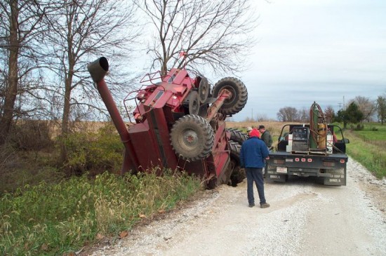 Amazing Tractor Accidents - When Farming Goes Wrong! | Fans of Farms
