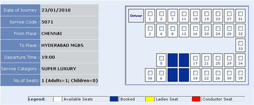 Explore India: APSRTC Online Reservation of Bus Tickets