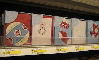 Target Addict: Tuesday's Rant: Christmas cards already out at Target...