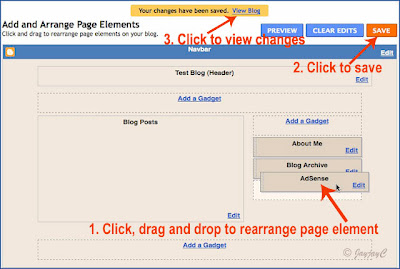 Jacq's Blogger Tips: How to Add Gadgets in Blogger blogspot