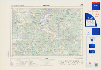 3º eso ccss: Mapa Viveiro 1:25000