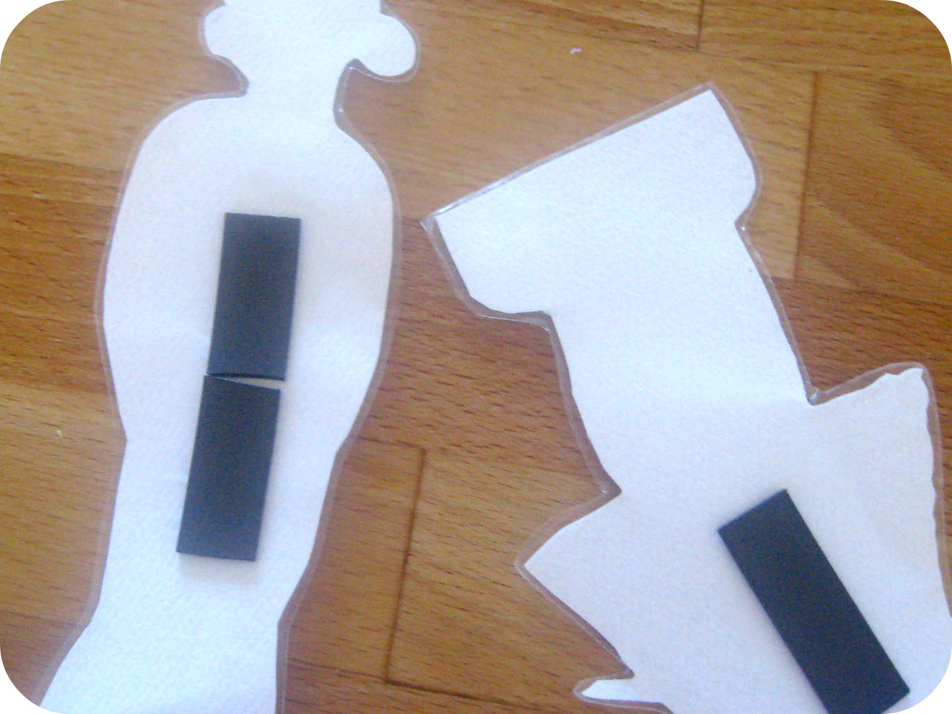Tutorial: How to Laminate and Add Velcro or Magnets to Your Doll - Lily ...