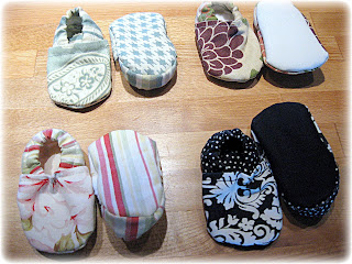 While They Sleep...: Fabric Shoes