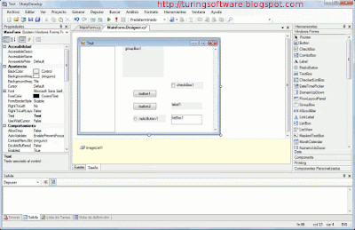 Software Turing Complete: SharpDevelop el IDE libre y gratuito de .NET