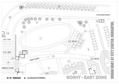 DURGAPUR: URBAN HAAT AT SOUTH CITY CENTRE:PLANNING AND PICTURES