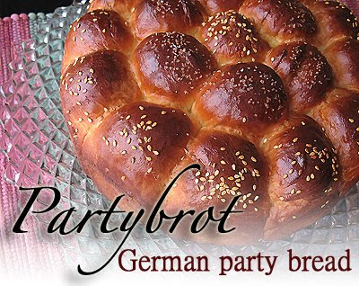 Partybrot - German party bread - Amanda's Cookin'