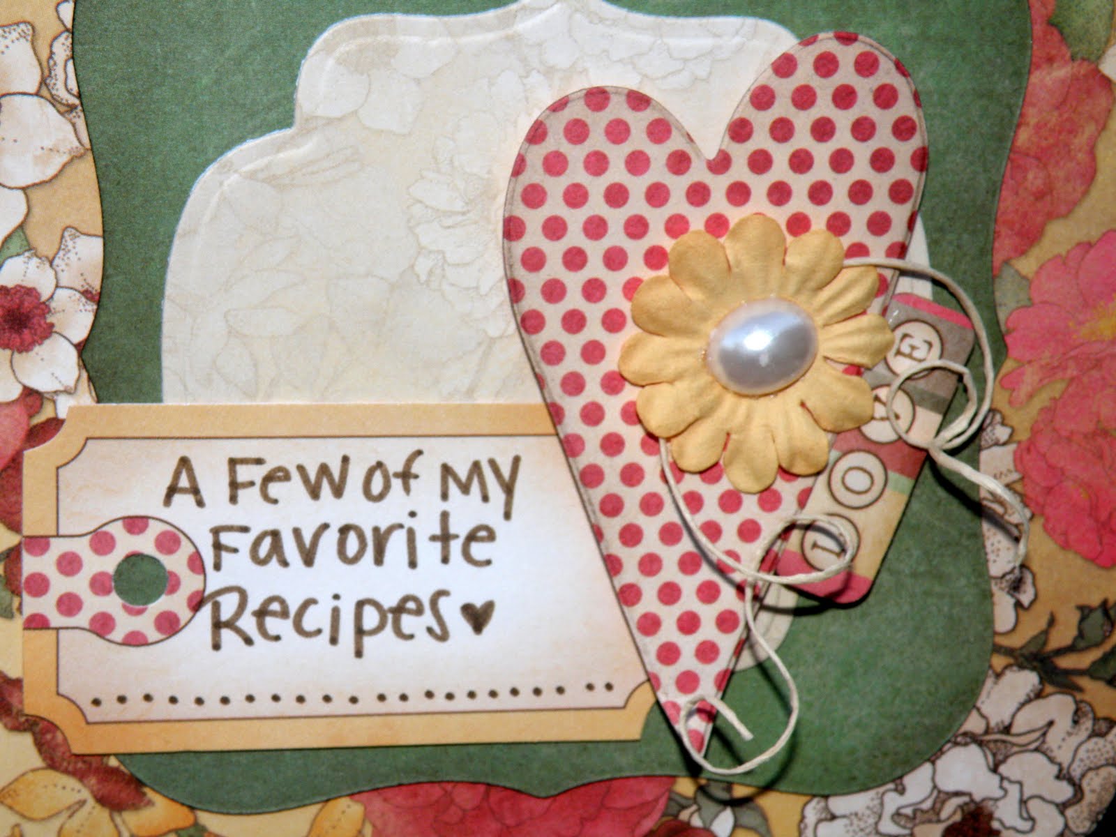 Made With Love by Jessica: Mini Recipe Book Gift