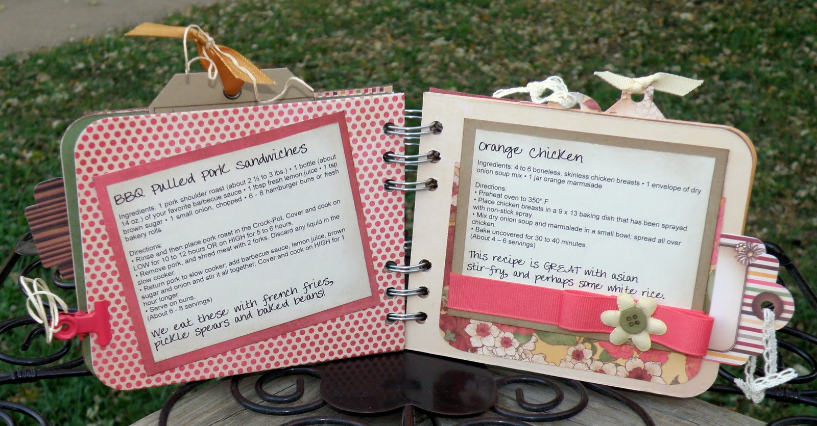 Made With Love by Jessica: Mini Recipe Book Gift