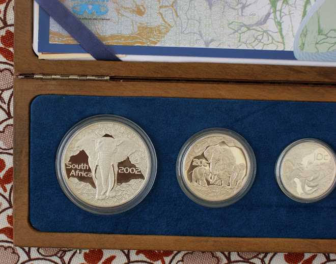 WILDLIFE: WILDLIFE Series SA Mint Silver in wooden box