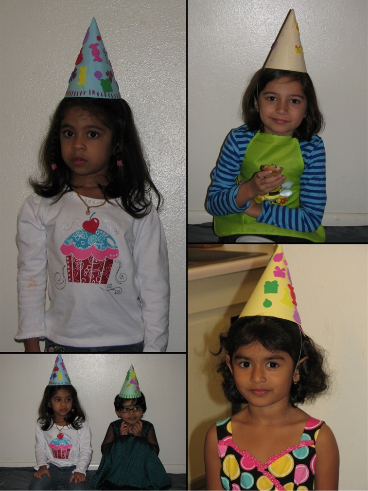Decorate party hats ~ Putti's World -kids-activities