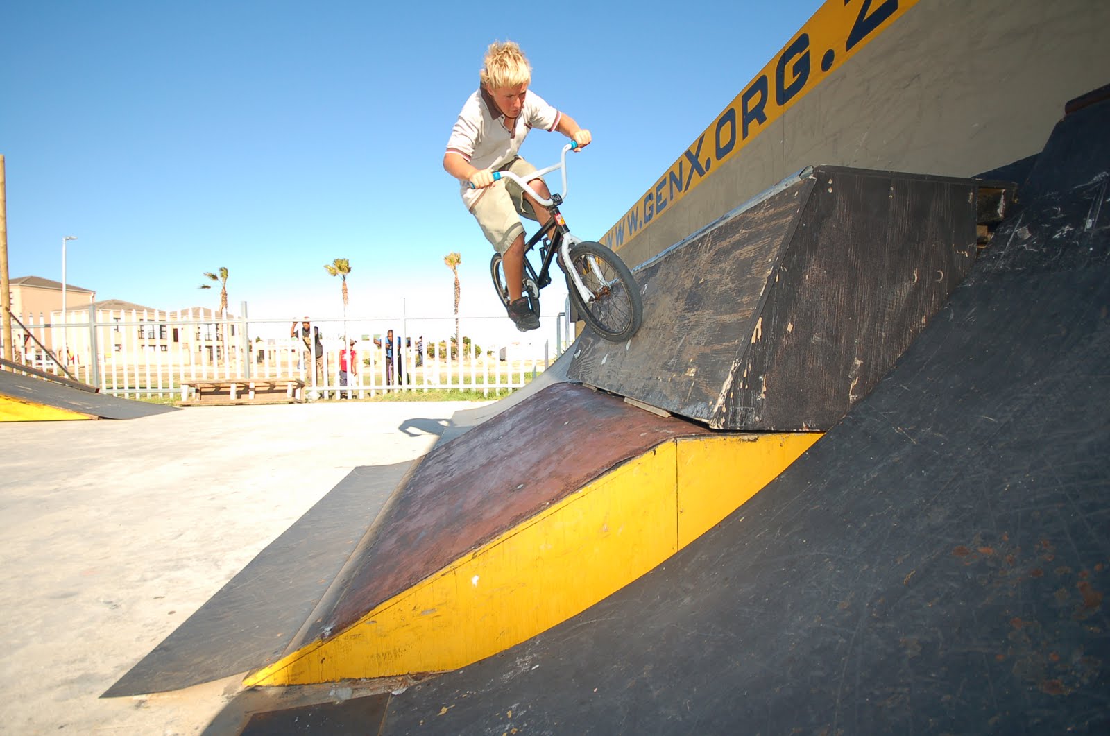 West Coast BMX News: Photo's from Gen-X park.